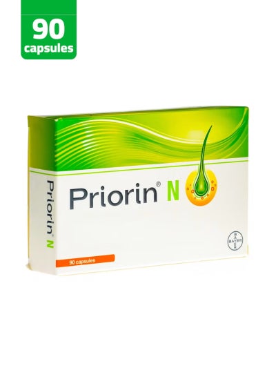 Priorin N Capsules, Hair Loss Supplement, Pack of 90's price in UAE ...