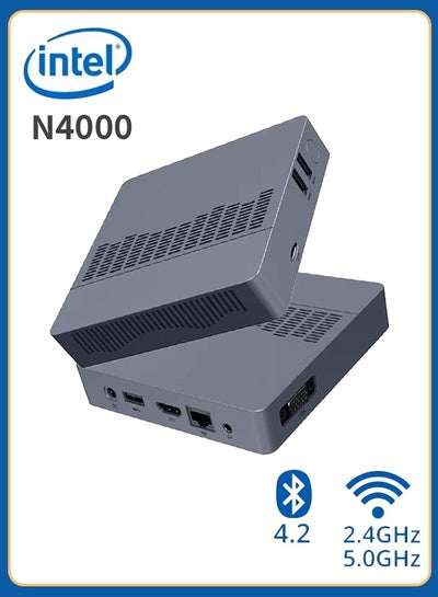 Air Mini PC: Powerful 6GB RAM, 128GB EMMC, Intel N4000, Windows 11 Pro ...