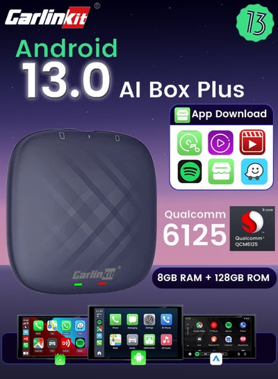 CarlinKit 8G+128G Android 13 CarPlay TV AI Box Ultra QCM6125 8-Cores Wireless CarPlay& Android ...