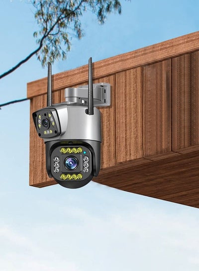 Wireless 4G binocular ball linkage surveillance camera waterproof ball ...