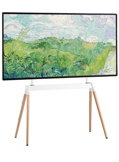 Easel TV Stand, Modern Easel TV Floor Stand, Artistic Corner TV Stand ...
