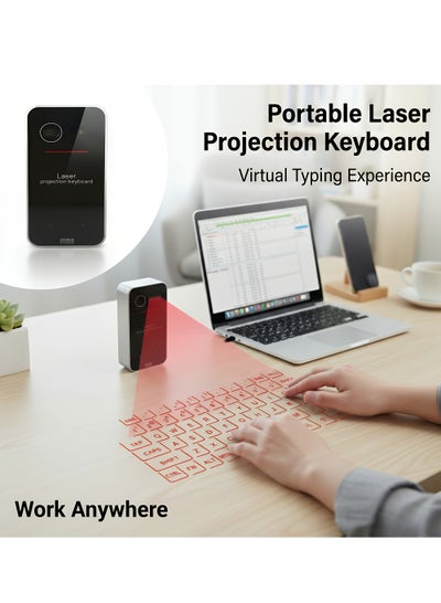 Wireless Laser Projection Keyboard – Portable Bluetooth Virtual ...