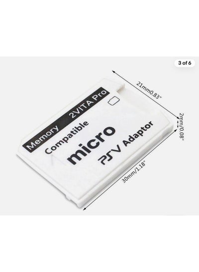 سعر SD2VITA محول بطاقة الذاكرة 6.0 لجهاز PlayStation Vita PSV 1000 2000 ...