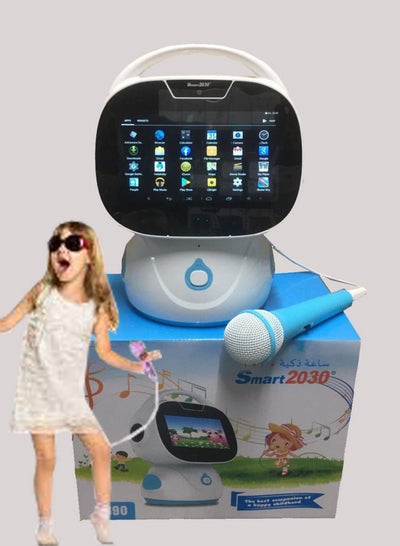 Smart 2030 Robot Style B90 Tablet with Karaoke Mic price in UAE | Noon ...