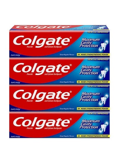 Maximum Cavity Protection Toothpaste, Pack Of 4, 4X75ml price in UAE ...