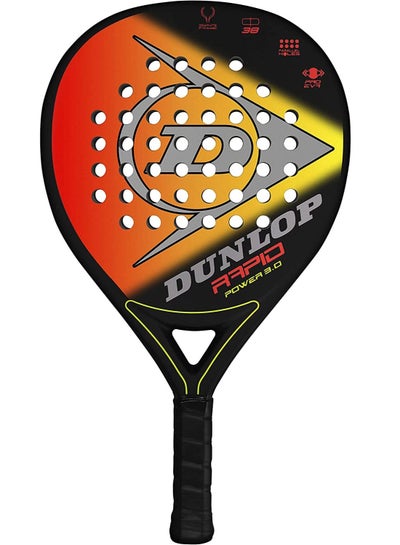 Dunlop Rapid Control 3.0 Padel Racket, Black/Blue/Yellow, U, Unisex ...