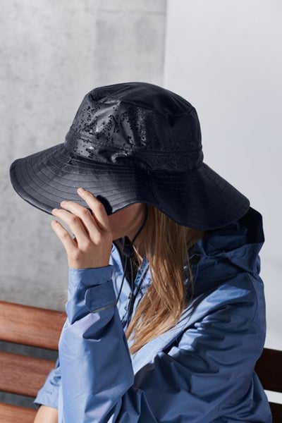 Women Leather Rain Hat, Navy price in UAE | Noon UAE | kanbkam