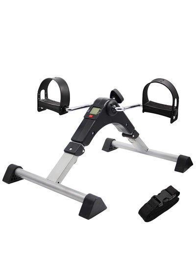 Mini Exercise Bike with Digital Monitor, Portable Pedal Exercise Bike ...