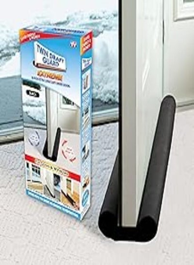 سعر Twin Draft Guard Extreme for Doors, Black PATENTED & TRADEMARKED فى ...
