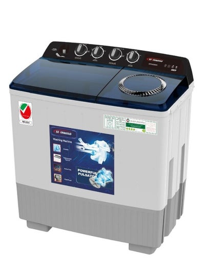 General Gold XP2000 Twin Tub Washing Machine 20KG, White price in UAE ...