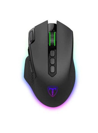 RGB Gaming Mouse Wired and Wireless Ergonomic 10000 DPI 9 Programmable ...