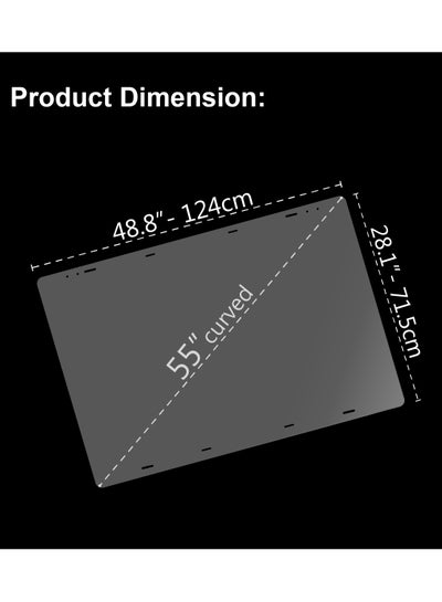 Witforms TV Screen Protector 55 inch Curved price in UAE | Noon UAE ...