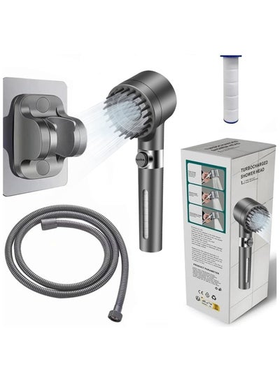 Shower Head with Handheld – High-Pressure, High-Flow Showerhead for Low ...