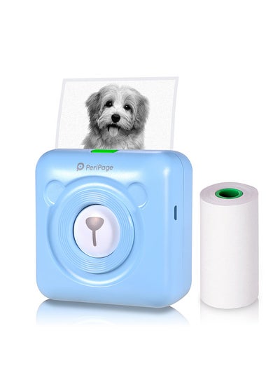 Mini Pocket All-in-One Thermal Printer Wireless BT Picture Photo Label ...