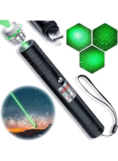 Laser Pointer, Tactical Flashlights 2000 Metres Green Long Range High ...