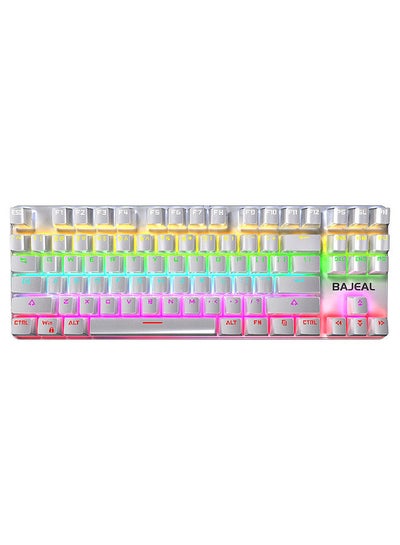 87 Keys Mechanical Keyboard Wired Gaming Mechanical Keyboard with ...