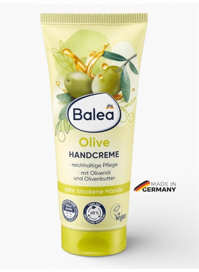 Balea Olive Hand Cream with Olive Oil and Olive Butter for Dry Hands ...