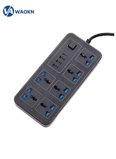سعر Extra Large Power Strip with AC Outlets USB and PD Ports Cord for ...
