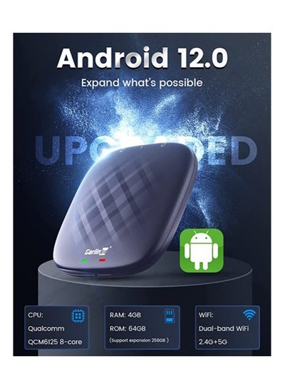 2023 Android 13.0 CarPlay Ai Box 4 64G Pro Series with Premium Qualcomm 8 cores Built in ...