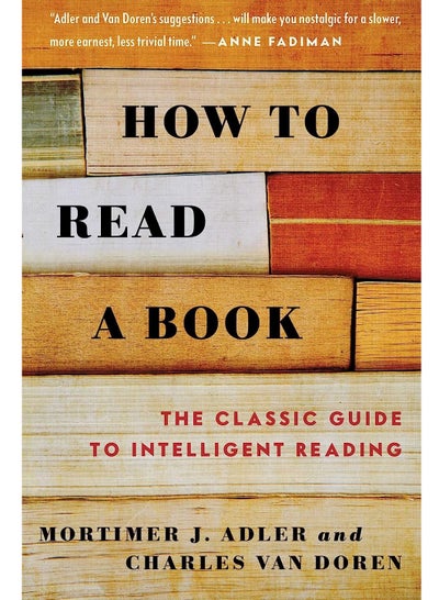 How to Read a Book: The Classic Guide to Intelligent Reading Paperback ...