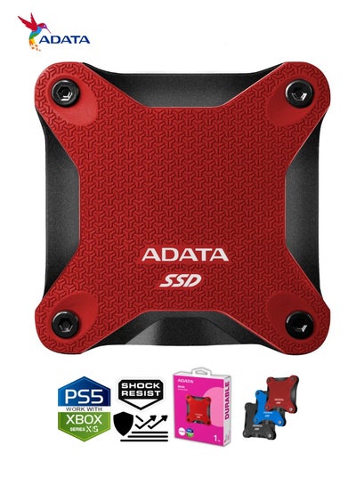 SD620 1TB External Solid State Drive | Shock Resistance SSD Compatible with PS5 XBOX for ...