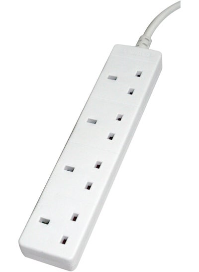 Four Socket Compact Power Socket Lead 3 Meter 4 Sockets 13A price in ...
