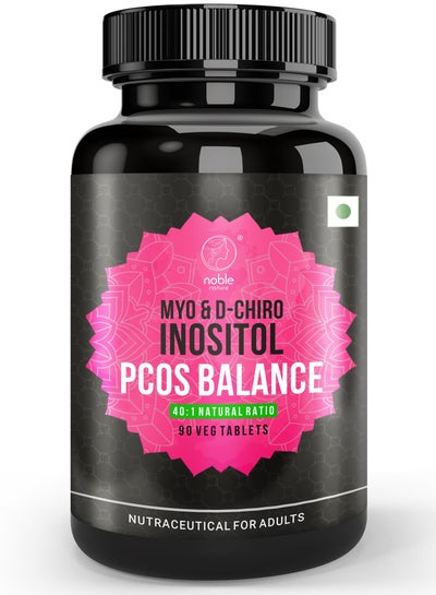 PCOS Balance Supplement - 90 Veg Tablets - Myo-Inositol & D-Chiro ...