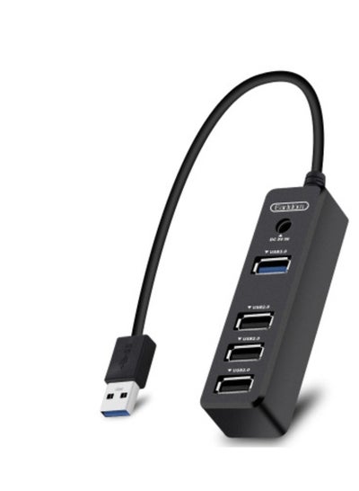 Earldom Laptop Docking Station USB3.0 to 3*USB 2.0 1*USB 3.0 Hub Adapter 5GBit/s Gigabit ...