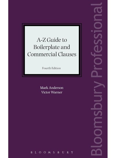 A-Z Guide to Boilerplate and Commercial Clauses price in Saudi Arabia ...