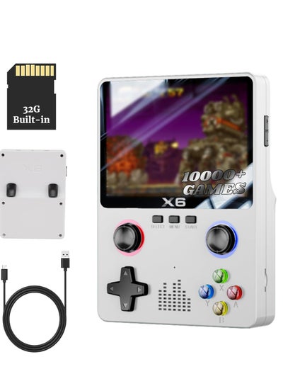 X6 Handheld Digital Video Game Console – 32GB TF Card, 3.5 Inch Mini ...