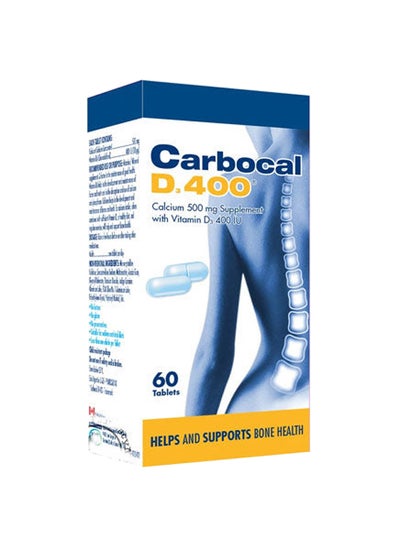 D 400 Tablets Calcium And Vitamin D price in UAE | Noon UAE | kanbkam