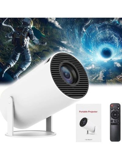 Portable Projector, 4k WIFI Automatic Keystone Correction HD Projector ...