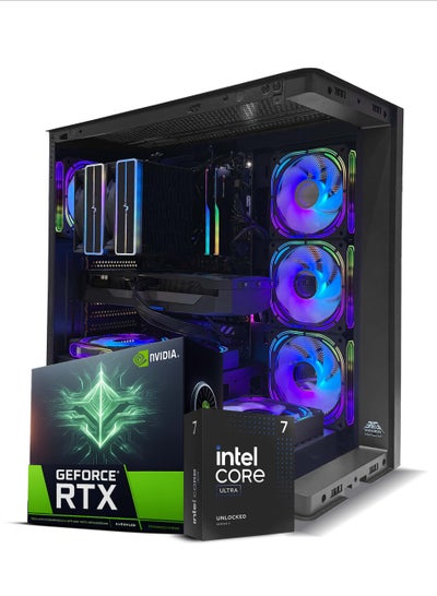 Cyclone Onyx Black Gaming PC, Intel Core Ultra 7-265KF Processor, 32GB ...