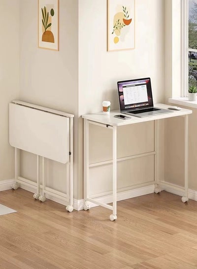 Game Table Folding Table Simple Home Office Desk Movable Computer Desk Add Thick Desktop Space ...