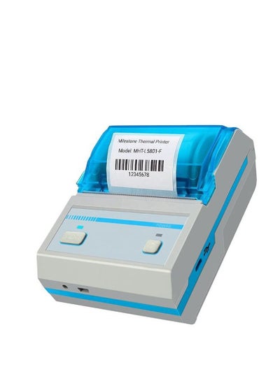 multicolor Mini Wireless 58mm BT Direct Qr Code Sticker Clothing and ...