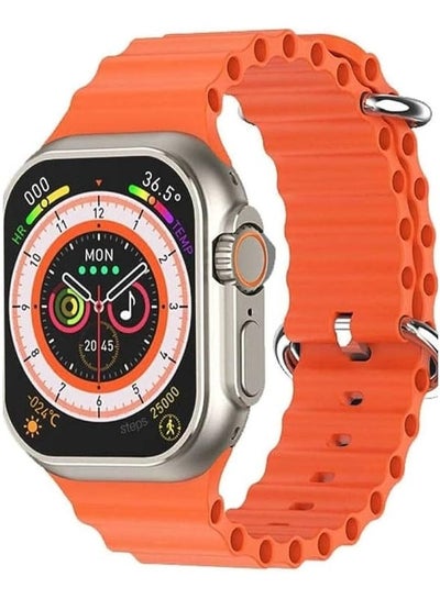 T800 Ultra Smart Watch Series 8 49mm NFC Body Temperature Monitor ...