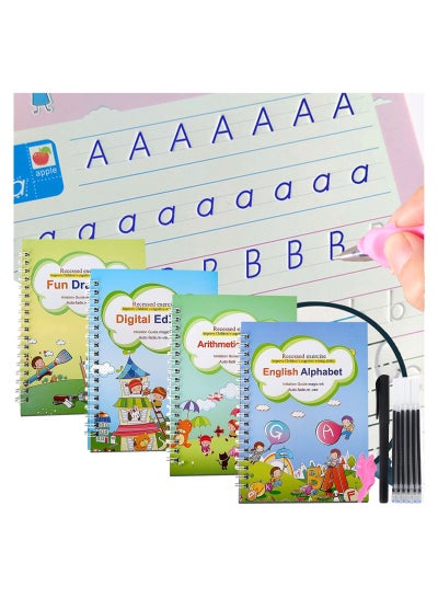 Magic Copybook Reusable Handwriting Tracing Practice kit Preschool ...