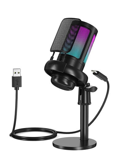 Gaming Microphone,Condenser USB Microphone,Gaming USB Microphone For PC ...
