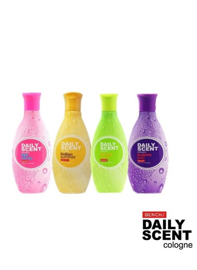 Filipino Bench Daily Scent Cologne Set of 4 With Premium Refreshing ...