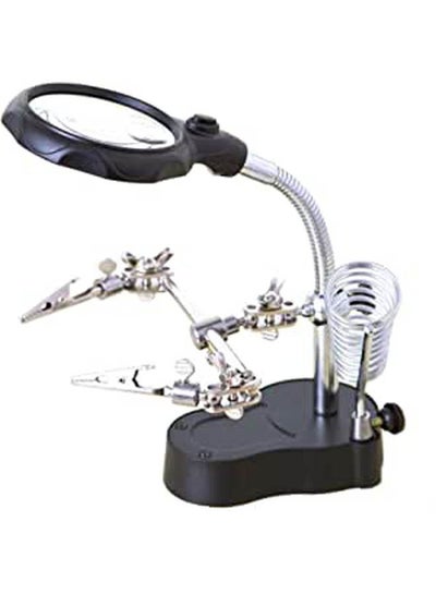 سعر Magnifier Pcb Soldering Iron Stand Holder Table Magnifying Glass فى ...