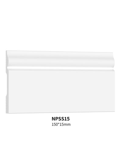 Polystyrene Skirting Board/Baseboard - Size: 15*1.5*240 cm - Carton/Box ...