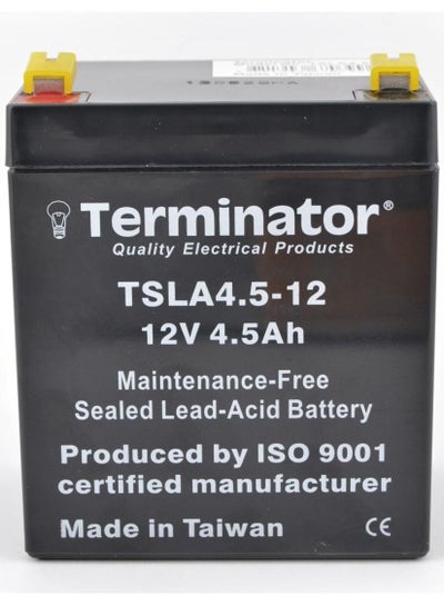 Terminator Sealed Lead Acid Battery 12V 4.5Ah price in UAE | Noon UAE ...