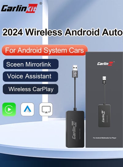 Carlinkit Wireless CarPlay USB Dongle Android Auto Adapter for Android ...
