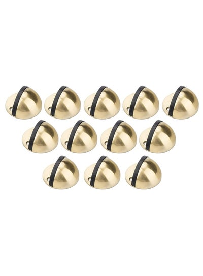 Half Round Door Stopper With Rubber Bumper - Door Retainer 12 Gold ...