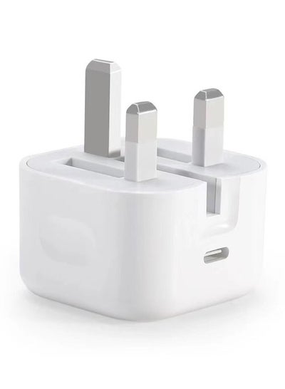 USB-C 18 Watts White Power Adapter price in Saudi Arabia | Noon Saudi ...