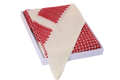 Winter Dor Salfa Shemagh – Red-Sugar price in Saudi Arabia | Noon Saudi ...