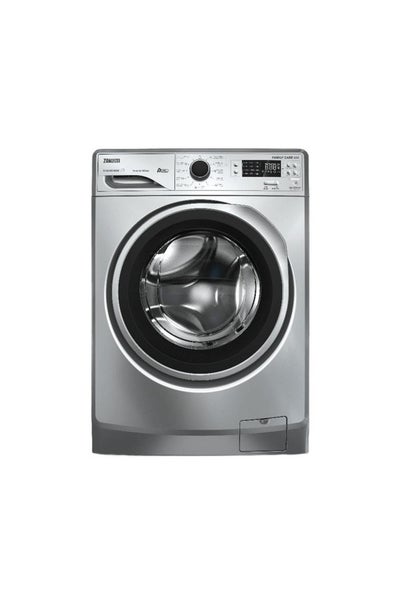 Zanussi Automatic Washing Machine, 8 kg, 1200 RPM, Steam Max, Inverter ...