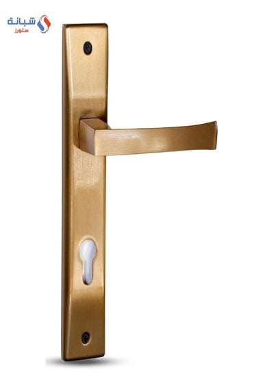 Al-Ahram Cylinder Door Handle Set - Matte Gold price in Egypt | Noon ...