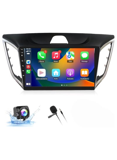 Android Car Stereo Screen For Hyundai Creta IX25 2015-2019 With CarPlay Android Auto Wireless ...