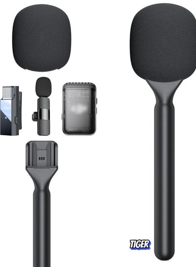 Wireless Interview Microphone Handheld Adapter – Wireless Lavalier Mic ...